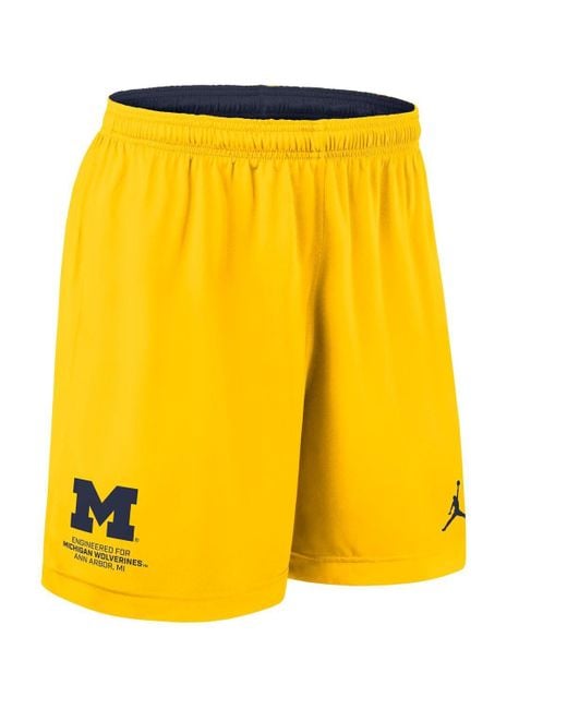 Nike Navy/maize Michigan Wolverines 2025 Sideline Reversible ...