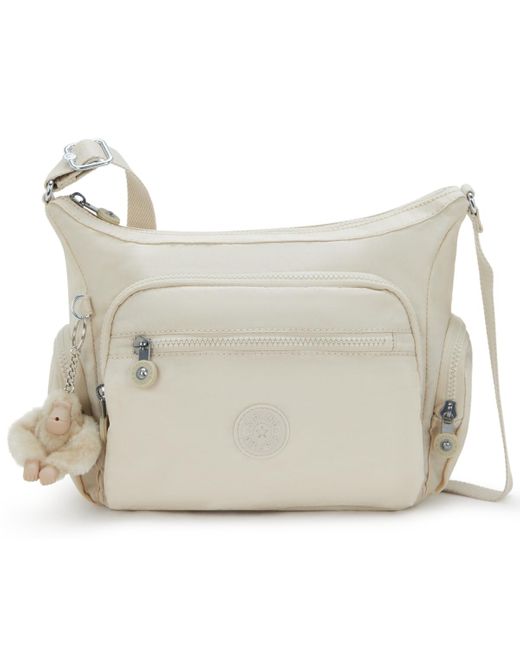 Kipling Gabbie Small Crossbody Bag in Natural | Lyst