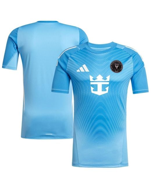 adidas Inter Miami Cf 2025 Goalkeeper Jersey in Blue for Men | Lyst