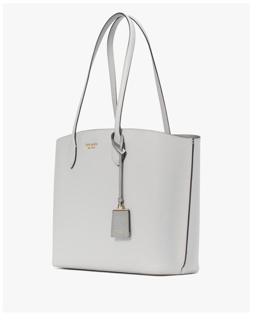 Kate Spade Suite Medium Tote Bag in White | Lyst