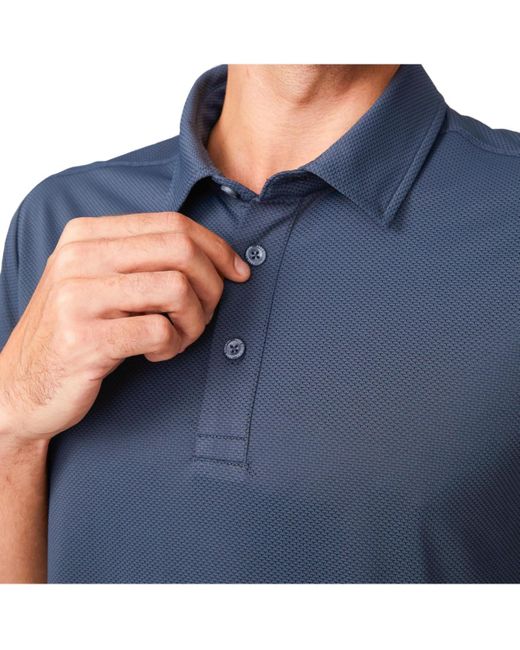 Free Country Tech Pique Polo Shirt in Blue for Men | Lyst