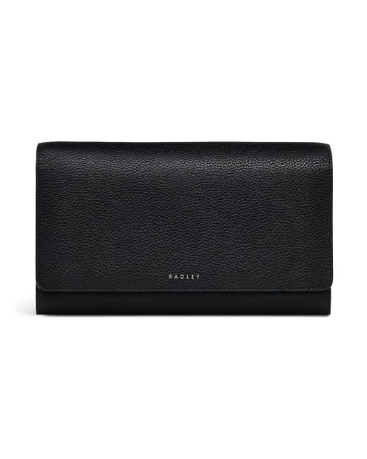 Radley Rathbone Flap Over Travel Wallet in Black | Lyst