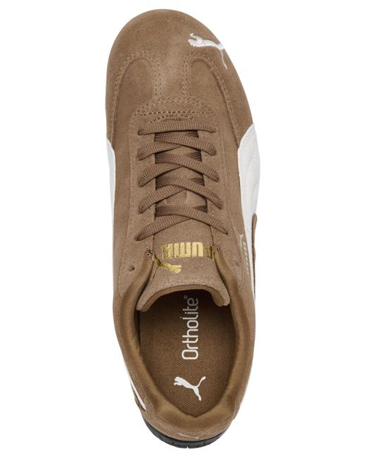 PUMA Speed Cat Og Running Sneakers From Finish Line in Brown | Lyst