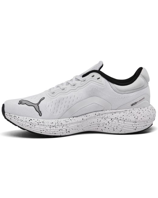 PUMA Scend Pro Speckled Running Sneakers From Finish Line in White | Lyst