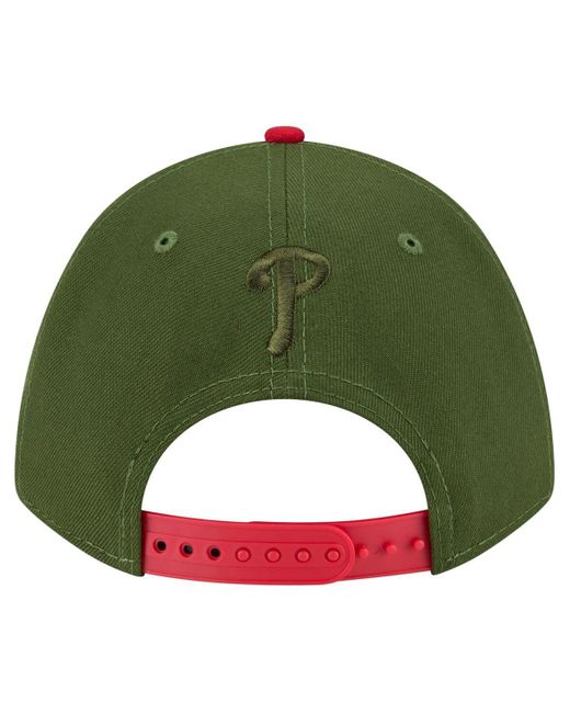 KTZ Philadelphia Phillies City Feature 9forty A-frame Adjustable Hat in ...