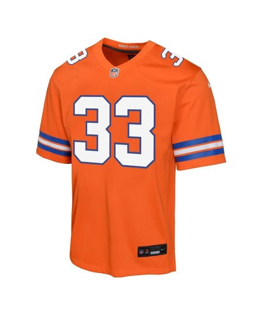 Nike Big Boys And Girls Javonte Williams Denver Broncos Mile High ...