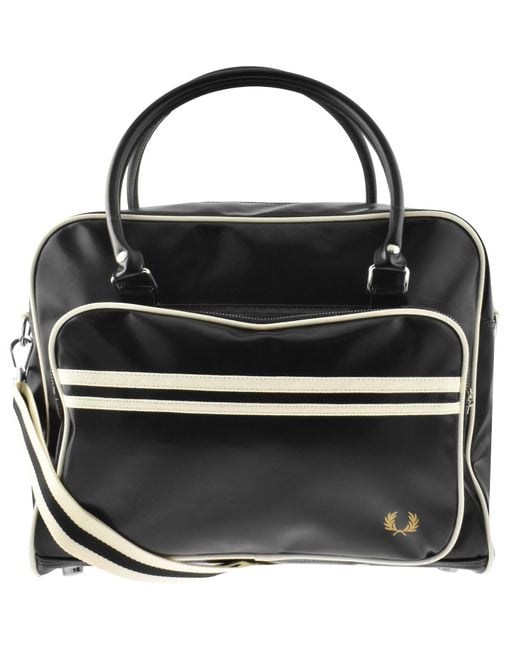 Fred Perry Classic Holdall Bag in Black for Men | Lyst