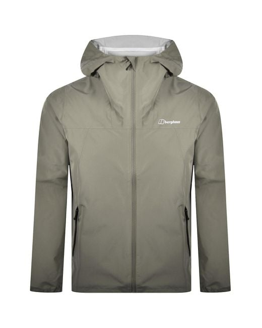 Berghaus Deluge Pro 3.0 Hooded Jacket in Green for Men | Lyst UK