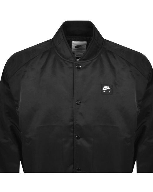 Nike Varsity Jacket in Black for Men | Lyst UK