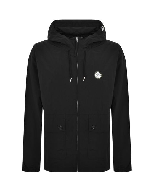 Pretty Green Live Forever Oversized Jacket in Black for Men | Lyst