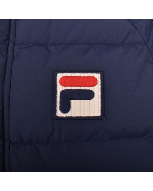 Fila Aspen Archive Puffa Jacket in Blue for Men | Lyst