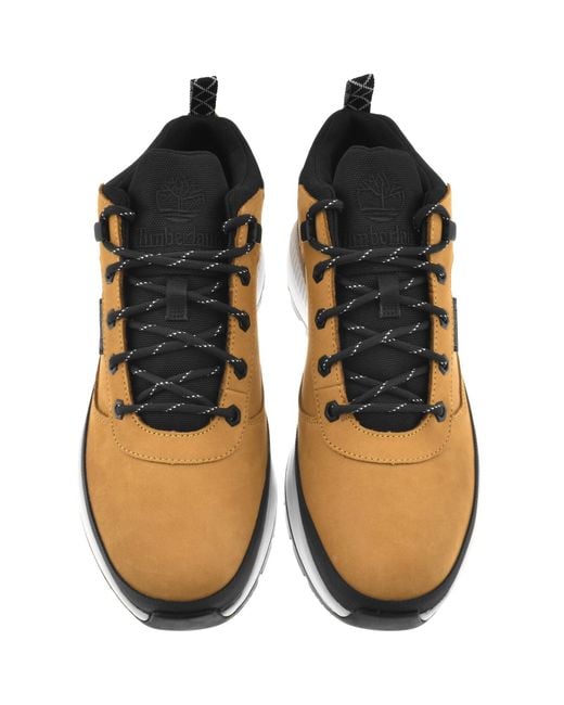 Timberland Field Trekker Trainer Boots in Blue for Men | Lyst UK