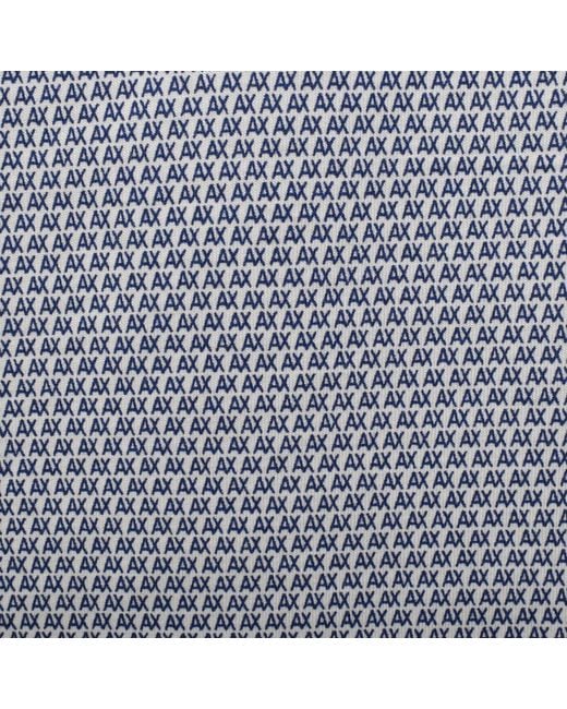 ARMANI EXCHANGE Micro Logo T Shirt in Grey for Men | Lyst UK