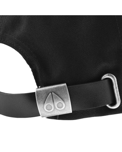 Moose Knuckles Logo Icon Cap in Black for Men | Lyst