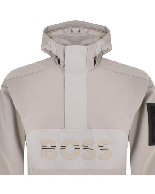 BOSS Boss J Stel Jacket Light in Gray for Men | Lyst