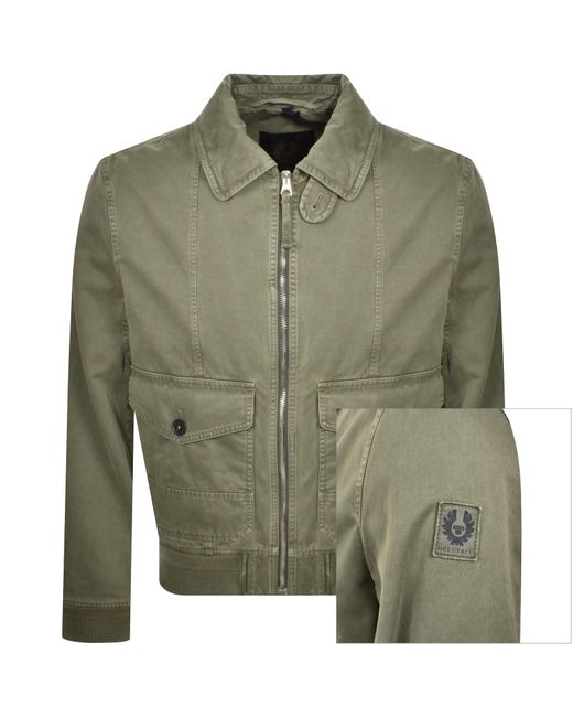Belstaff Chartsman Jacket in Green for Men | Lyst