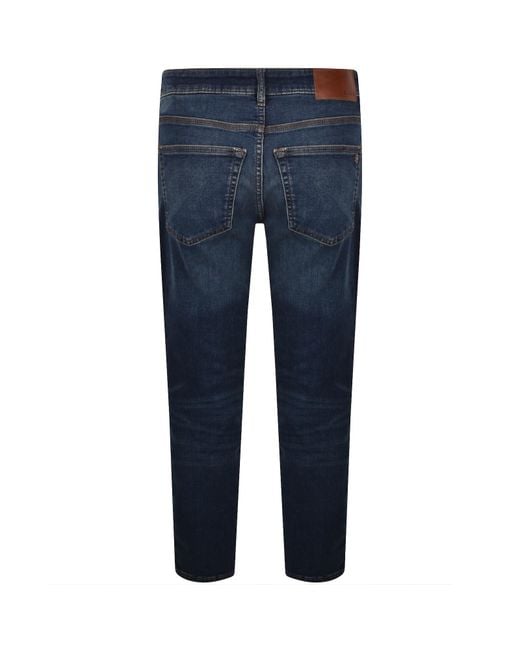 BOSS Boss Onyx Slim Tapered Fit Jeans in Blue for Men | Lyst UK
