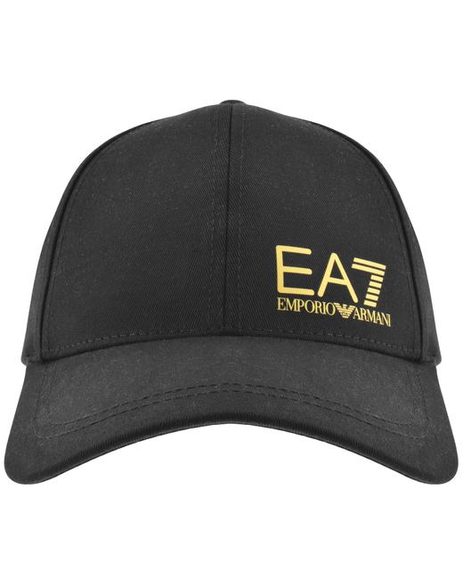 EA7 Emporio Armani Baseball Cap in Black for Men | Lyst UK