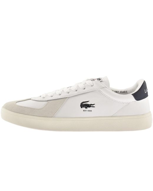 Lacoste Baseshot Pro 225 Trainers in White for Men | Lyst UK