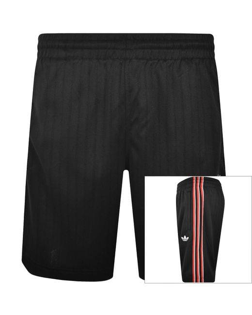 adidas Originals Firebird Shorts in Black for Men | Lyst UK