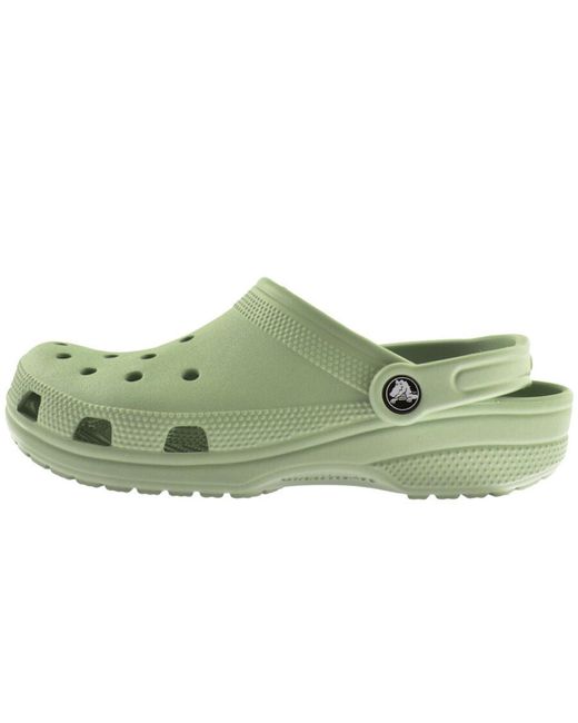 Crocs™ Classic Clogs Moss in Green for Men | Lyst UK