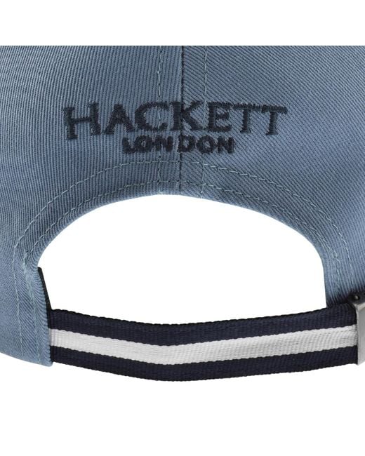 Hackett London Heritage Number Cap in Blue for Men | Lyst UK