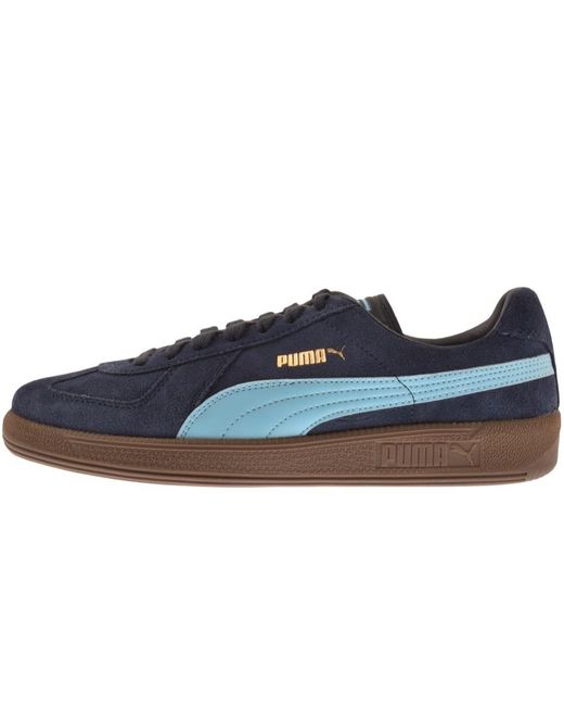 PUMA Army Trainers in Blue for Men | Lyst