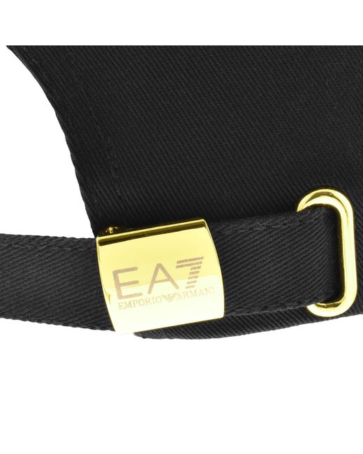 EA7 Emporio Armani Baseball Cap in Black for Men | Lyst UK
