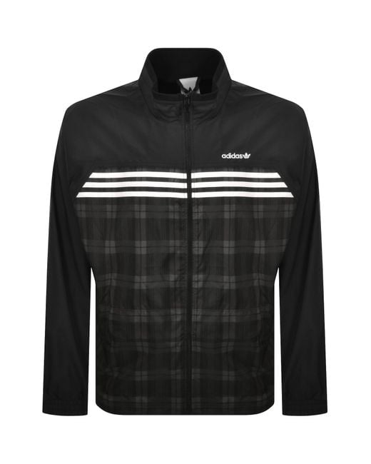adidas Originals Track Top in Black for Men | Lyst UK