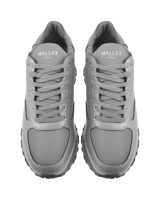 Mallet Popham Trainers in Grey for Men | Lyst UK