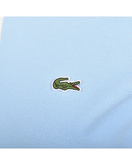 Lacoste Classic Fit Polo T Shirt Overview in Blue for Men | Lyst