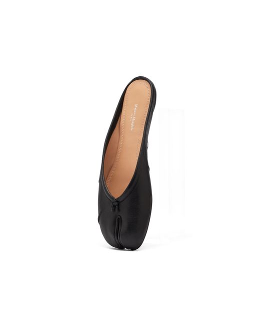 Maison Margiela Tabi Ballerina Mule in Black | Lyst