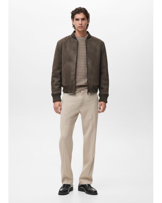 Mango Jacket Anil in Brown for Men | Lyst UK