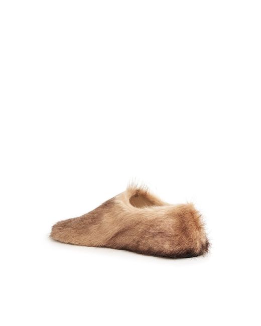 Loewe Toy Slipper Loafer, Multitone, 100% Lambskin in Natural for Men ...