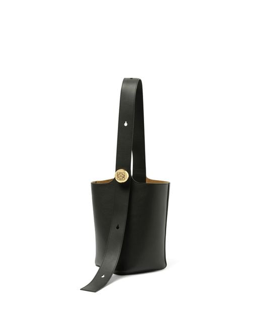 Loewe Pebble Bucket Medium, 100% Calf Leather in Black | Lyst