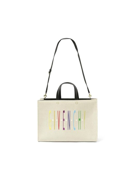 Givenchy Disney Oswald Medium G Tote Shopping Bag, 100% Cotton in White | Lyst