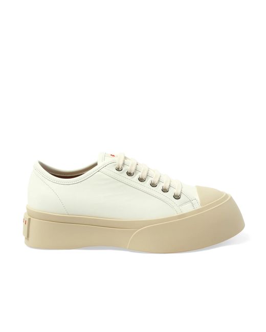 Marni Pablo Low Top Sneakers, 100% Rubber in White | Lyst