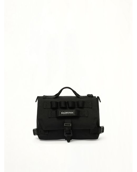 Balenciaga Army Messenger Bag in White for Men | Lyst