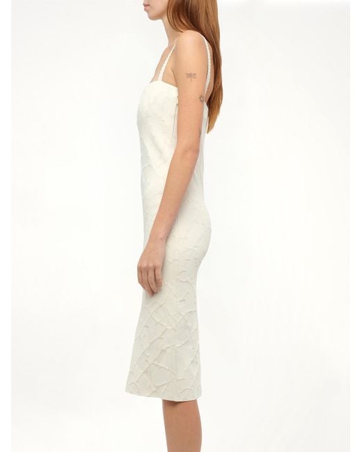 Loewe Strappy Dress in White | Lyst