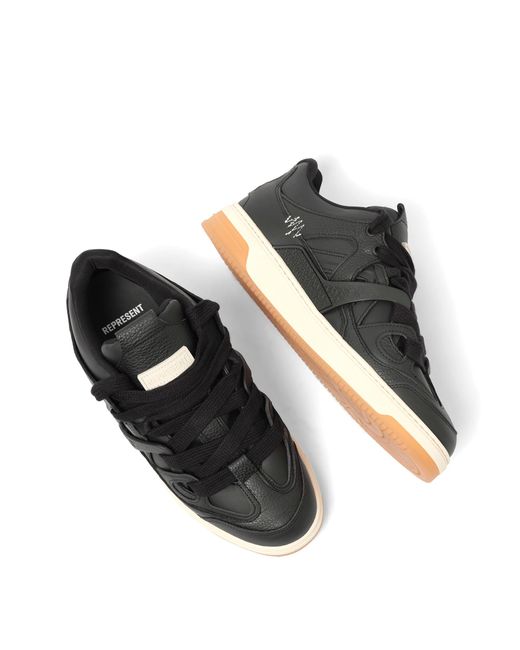 Represent Bully Sneakers, 100% Calf Leather in Black for Men | Lyst UK
