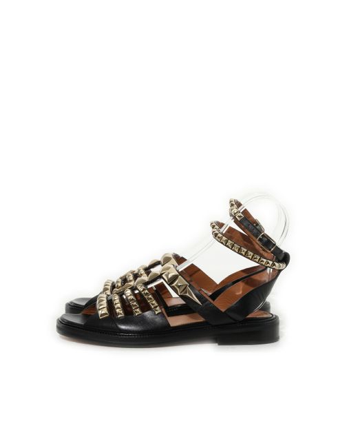 Givenchy Gladi Flat Sandals in Black | Lyst