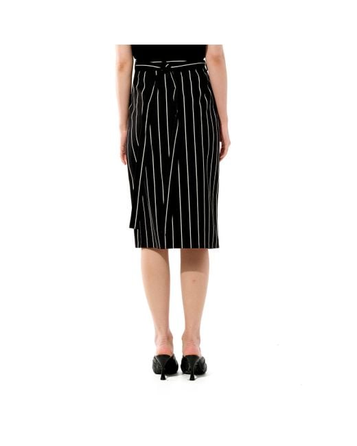 Balenciaga Tablier Skirt in Black | Lyst