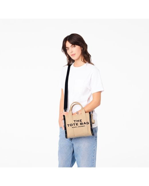 Marc Jacobs The Jacquard Small Tote Bag in Natural | Lyst Marc Jacobs The Jacquard Small Tote Bag in Natural | Lyst