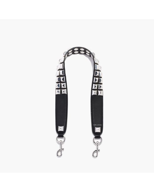 Marc Jacobs Leather The Studded Strap in Black | Lyst Marc Jacobs Leather The Studded Strap in Black | Lyst