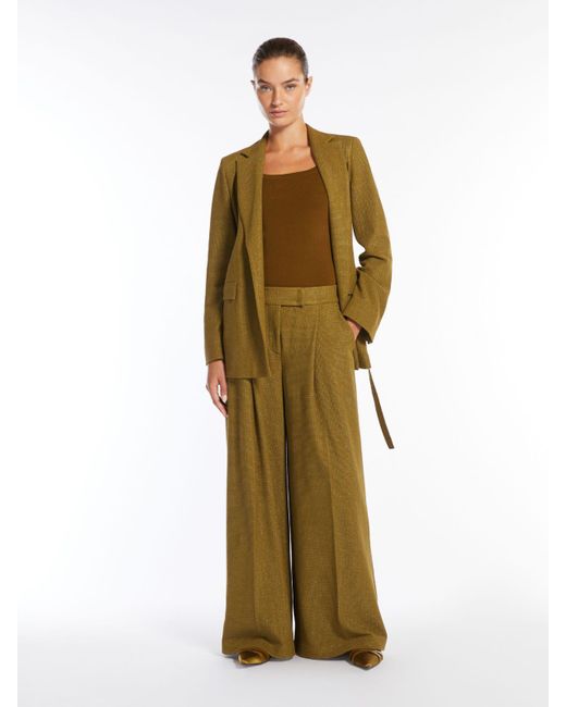 Max Mara Max Mara Woman in Metallic | Lyst