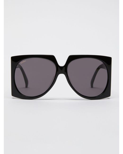 Max Mara Oversized Square Sunglasses In Black Lyst