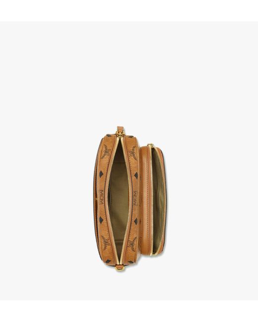 MCM Aren Crossbody In Bandana Visetos in Natural for Men | Lyst