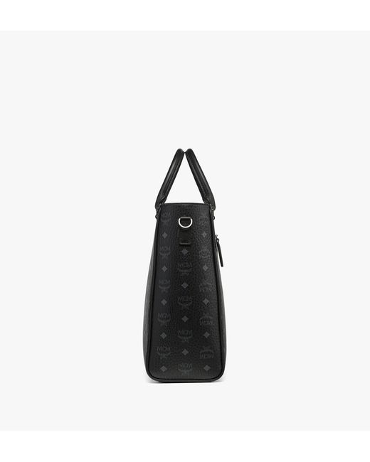 MCM Diamond E/w Tote In Visetos in Black for Men | Lyst