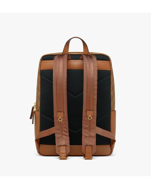 MCM Himmel Backpack In Lauretos in Brown for Men | Lyst