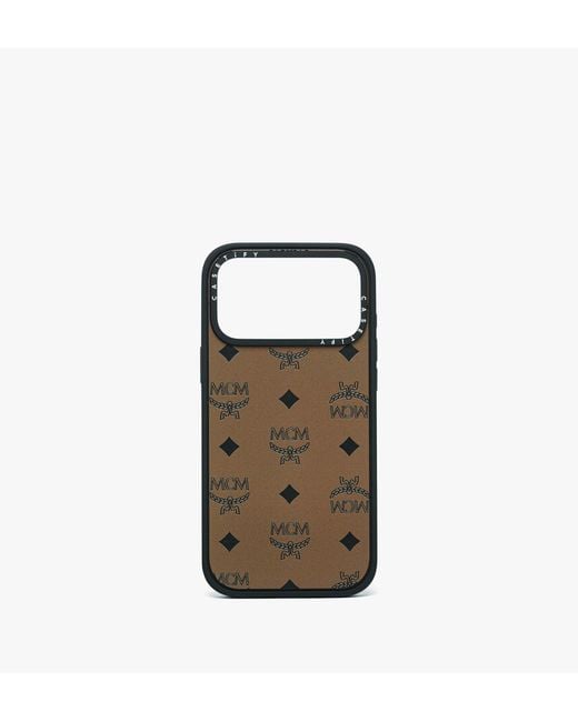 MCM Iphone 17 Pro Max X Casetify Monogram Impact Iphone Case for Men | Lyst